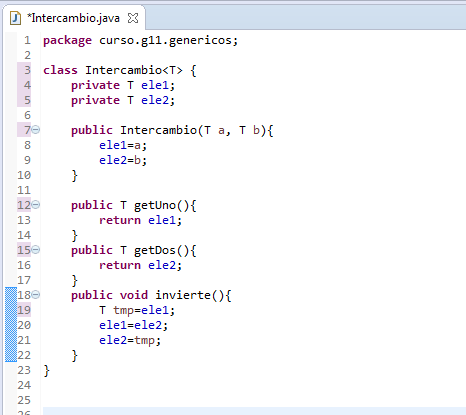 Java para programadores - GenéricosRecursos para formacion