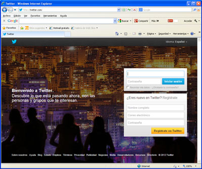 Empezando en ....twitter