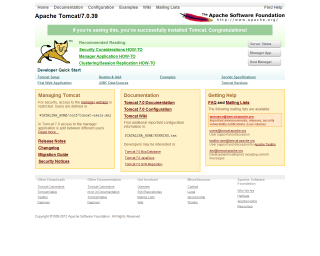 Instalacion de un servidor TOMCAT