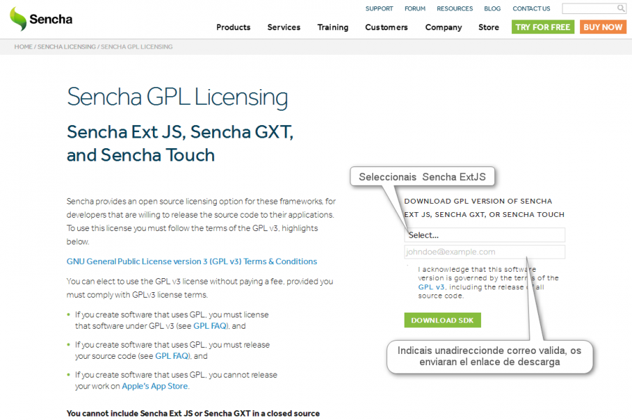 ExtJS - Presentacion del framework