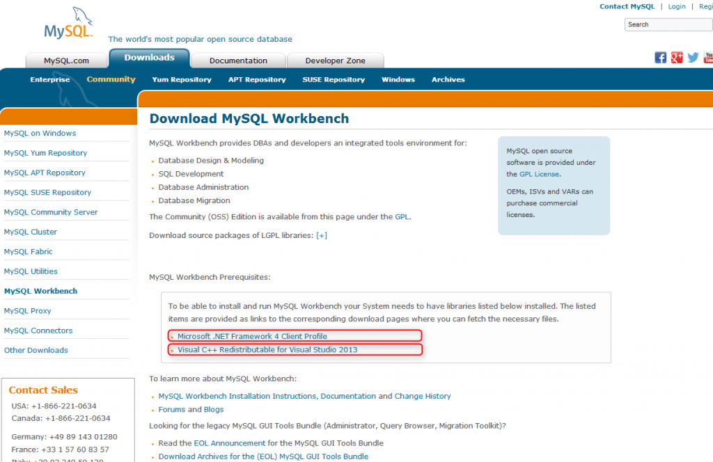 Mysql - Instalando Workbench