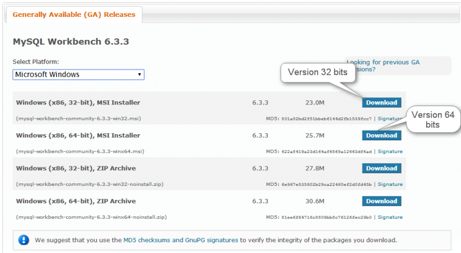 Mysql - Instalando Workbench