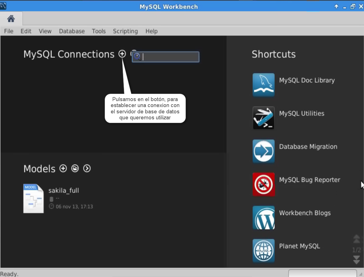 MySQL- Utilizando Workbench