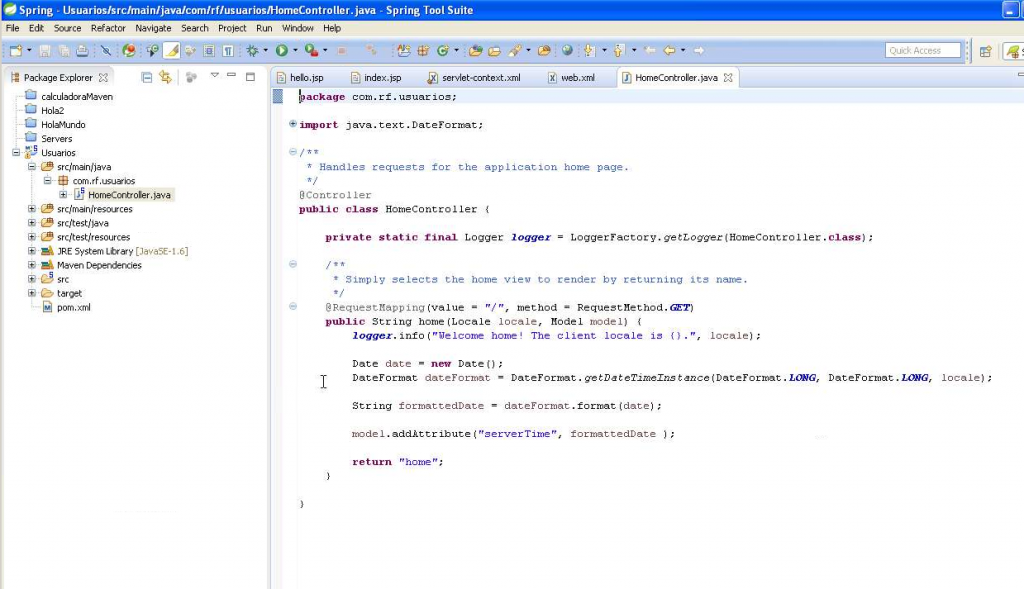 Spring - Trabajando con anotaciones