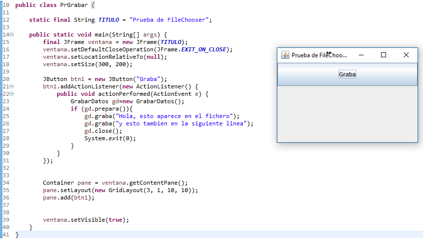 Solucion Ejercicio java swing y ficheros