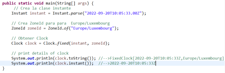 Java 8 - Clock